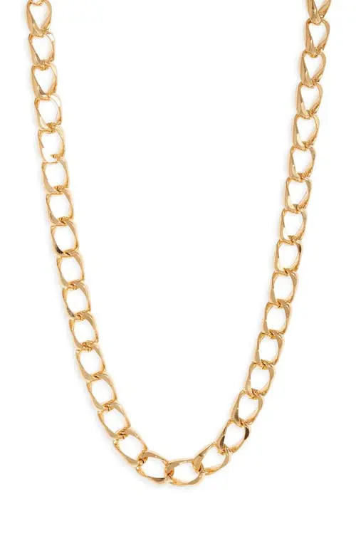 Nordstrom Chunky Chain Necklace In 14k Gold Plated 60% Off
