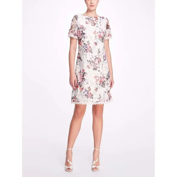 Buy Marchesa Aline Day Dress - Multi At 50% Off | Editorialist