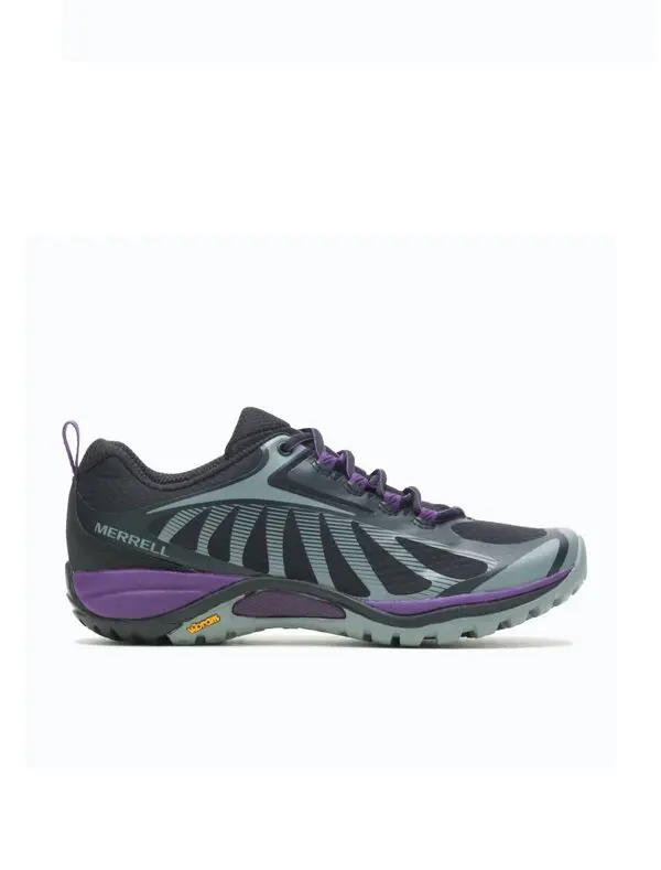 Buy Merrell Siren Edge 3 Hiking Shoes Medium In Black/acai - Purple At ...