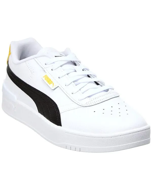 Buy PUMA Classico Accents Leather Sneaker - White At 60% Off | Editorialist