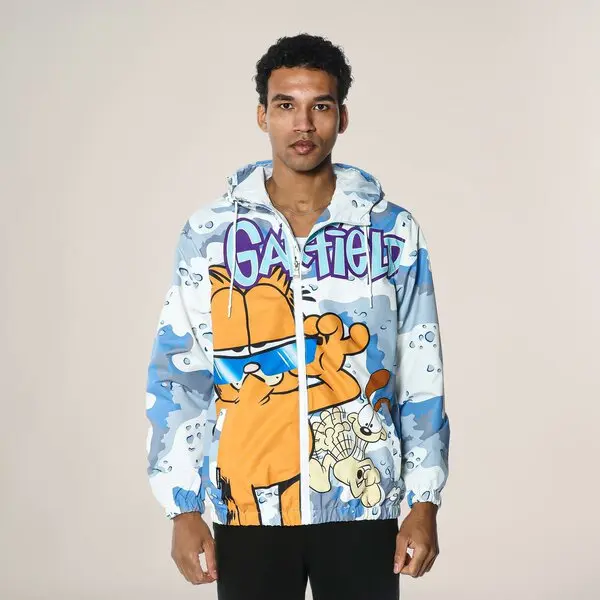 Buy MEMBERS ONLY Garfield Windbreaker Jacket - Blue At 39% Off ...