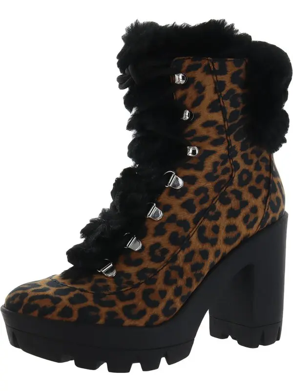 Buy Jessica Simpson Mikah Platform Combat Boots - Brown At 80% Off ...