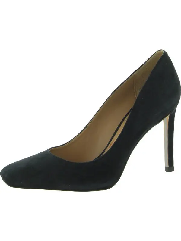 Buy Sam Edelman Beth Suede Square Toe Pumps - Green At 69% Off ...