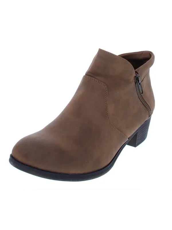 Buy American Rag Abby Solid Round Toe Booties - Multi At 61% Off ...
