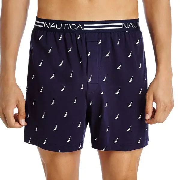 Buy NAUTICA Stretch Knit Boxers - Blue At 46% Off | Editorialist