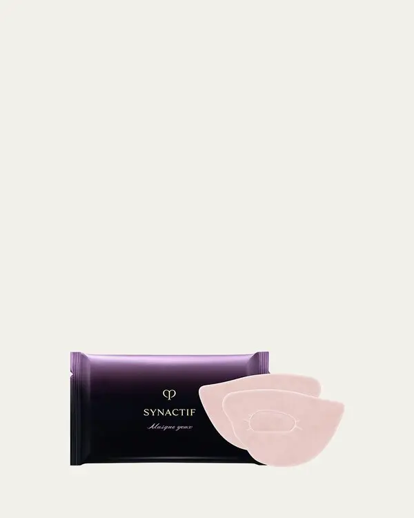 CLE DE PEAU BEAUTE Synactif Eye Mask, 6 Count
