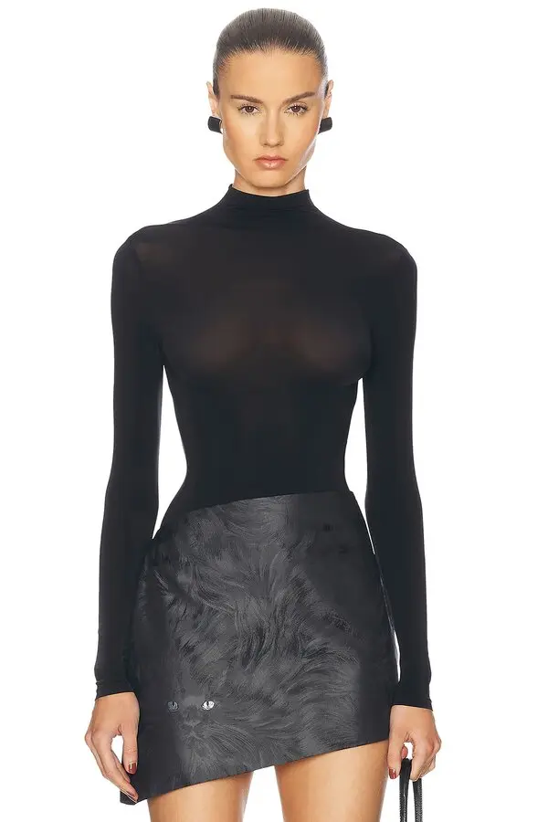 Wolford Buenos Aires String Bodysuit - Black