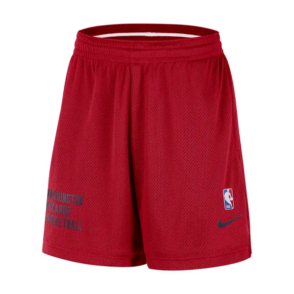 Nike Washington Wizards Nba Mesh Shorts - Red | Editorialist