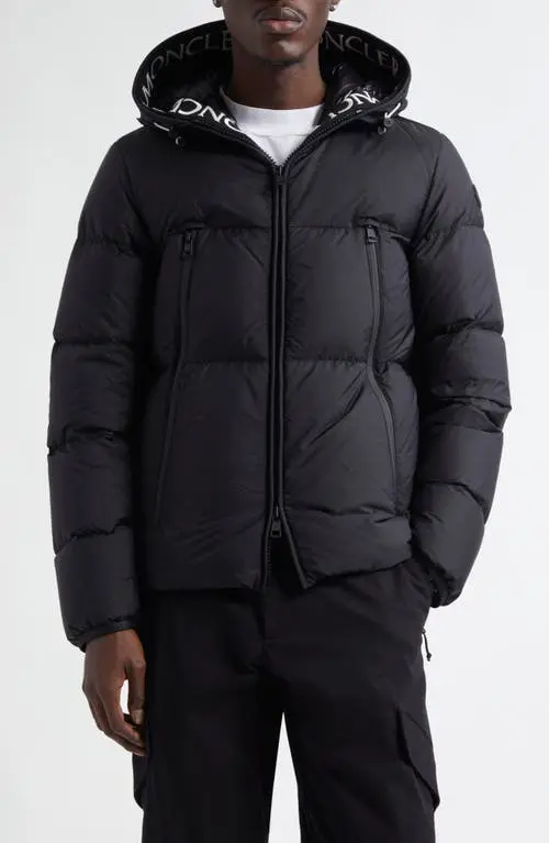 Moncler Montcla Down Puffer Jacket - Black/black