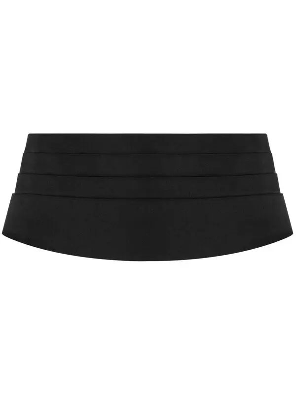 Dolce & Gabbana Folded-design Silk Belt