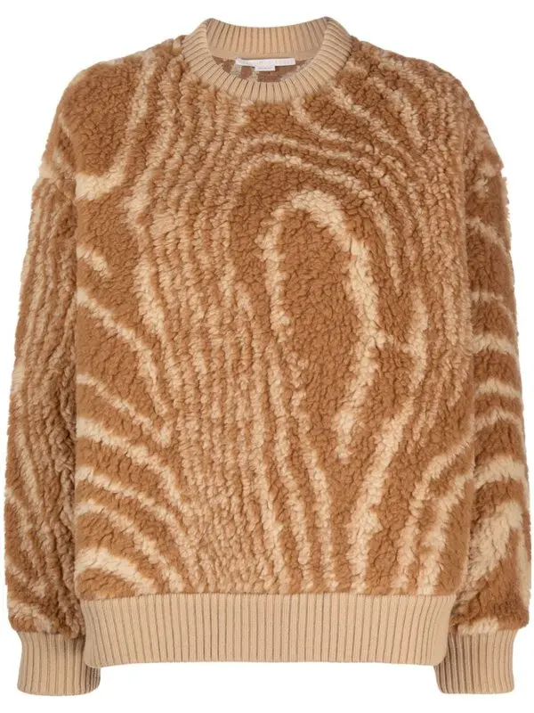 Stella McCartney Graphic-pattern Crew-neck Jumper
