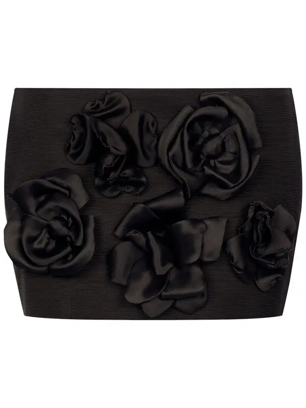 Dolce & Gabbana 3d Floral Mini Shorts