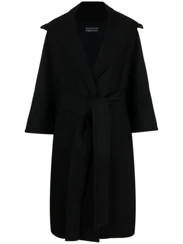 GIANLUCA CAPANNOLO Single-breasted Belted Coat
