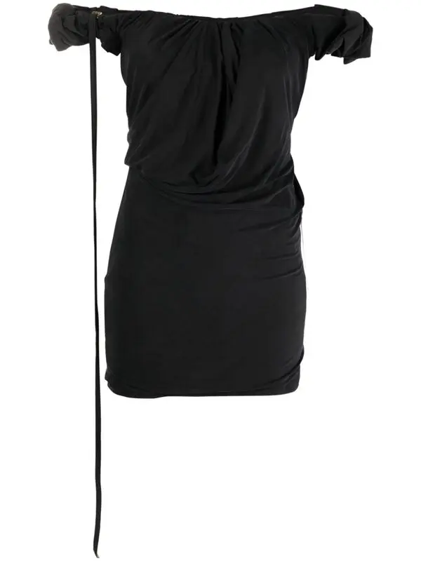 Jacquemus La Robe Ciceri Draped Minidress