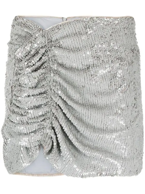 THE MANNEI Sequined Mini Skirt