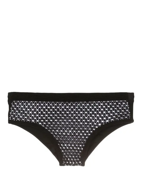AMIR SLAMA Crochet-knit Swimming Trunks