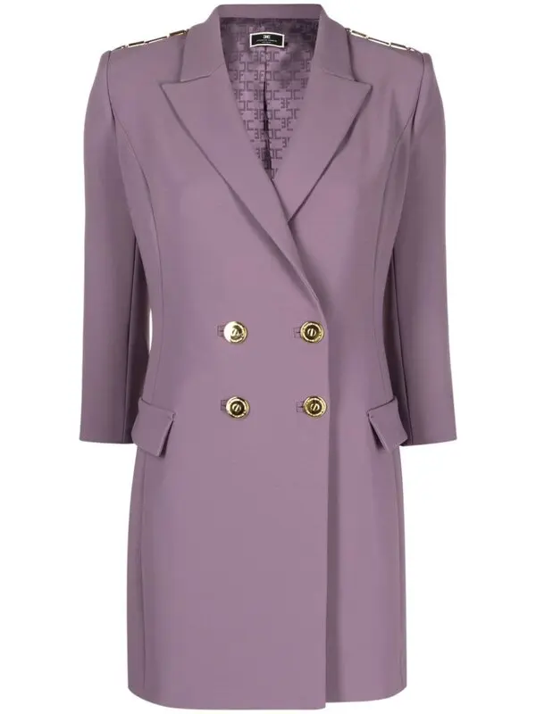 lilac gold button blazer dress Sexy Mermaid Sequin Prom Dresses 17th Birthday Outfits P399 – PreppyDress main image 0