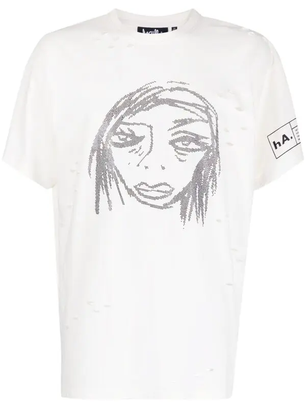 HACULLA. Caught My Eye Studded T-shirt