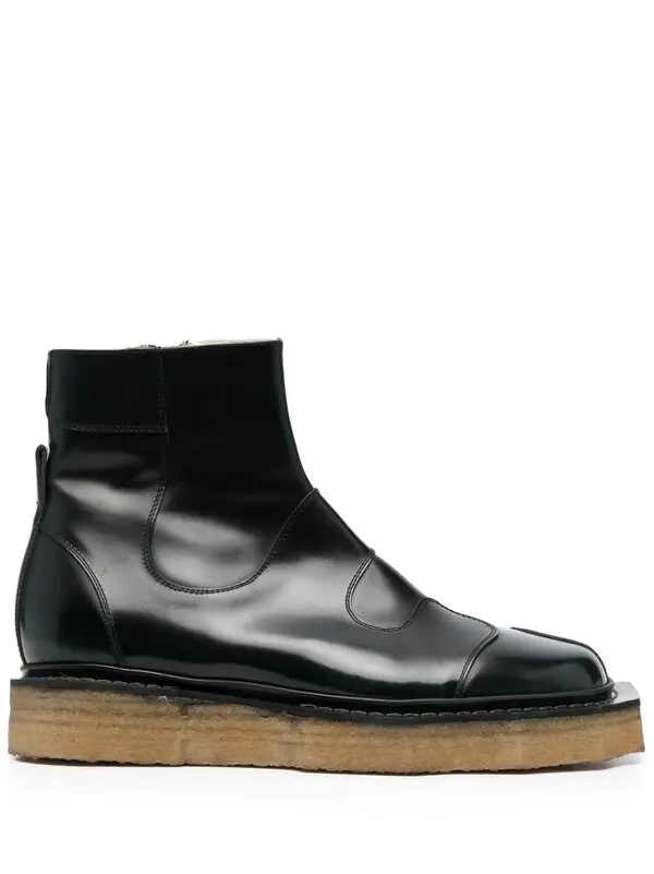 Henrik Vibskov Enzo Driver Ankle Boots - Green