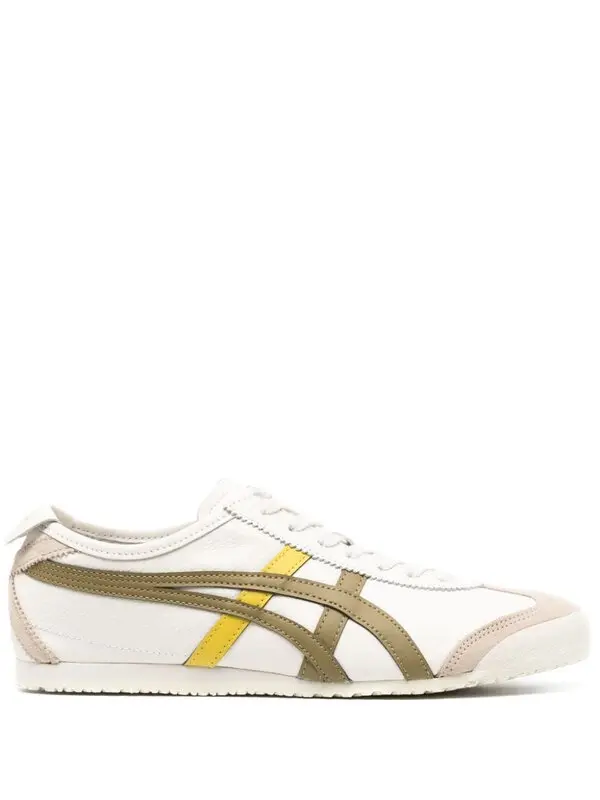 Asics Mexico 66 Leather Sneakers - Neutrals | Editorialist
