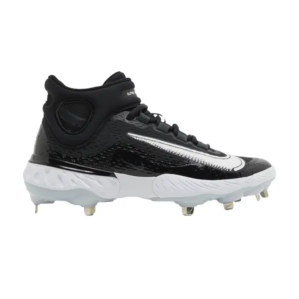 Nike Alpha Huarache Elite 4 Mid - Black