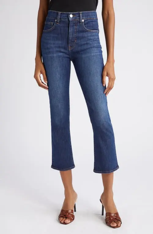 Veronica Beard Carly High-waist Kick Flare Jeans - Bright Blue