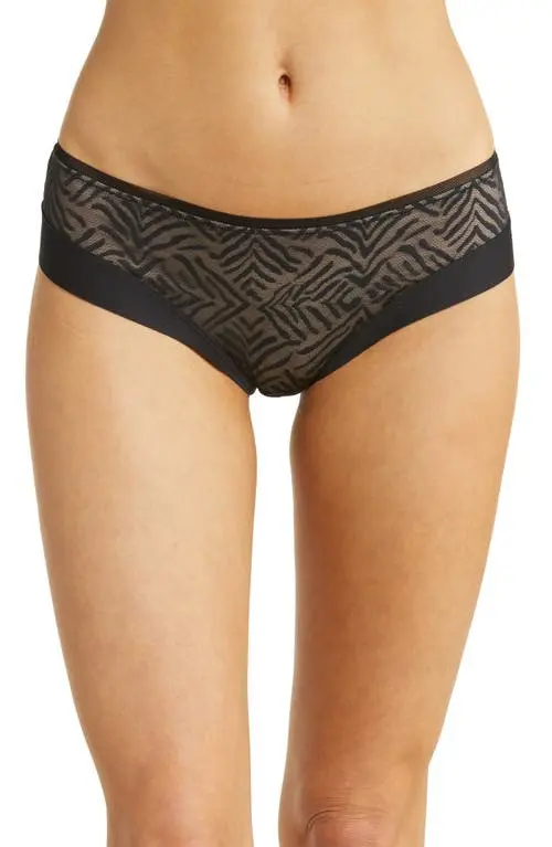 Chantelle Graphic Allure Hipster Briefs - Black