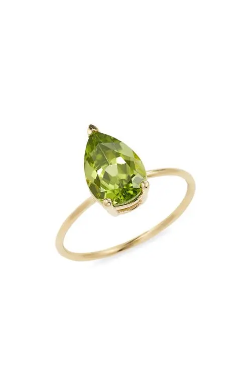 Bony Levy 14k Gold Peridot Ring