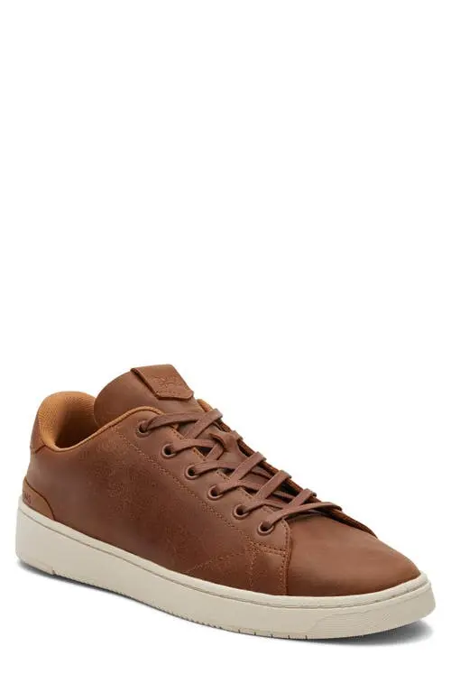 Toms Trvl Lite Leather Sneakers - Brown