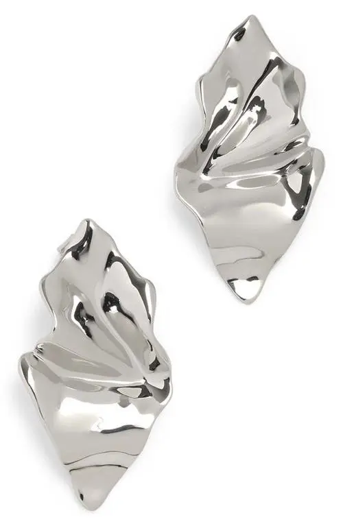 Alexis Bittar Crumpled Drop Earrings