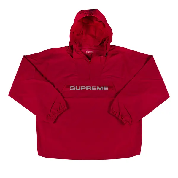 Supreme Heavy Nylon Anorak - Red