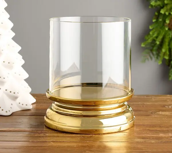 HOMEWORX BY SLATKIN + CO. As Is Homeworx Slatkin & Co. Gold Everyday Candlehurricane