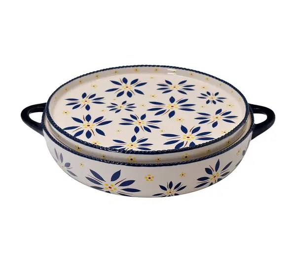 TEMP-TATIONS Old World 3.5-qt Casserole W/ Deepdish Lid-it