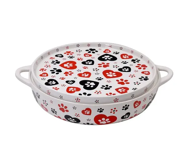 TEMP-TATIONS Seasonal 3.5-qt Casserole W/ Deep Dish Lid-it