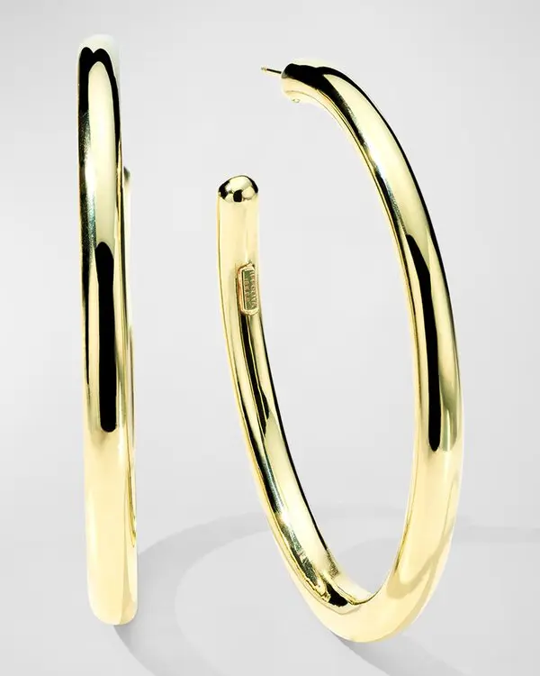 Ippolita 18k Yellow Hoop Earrings