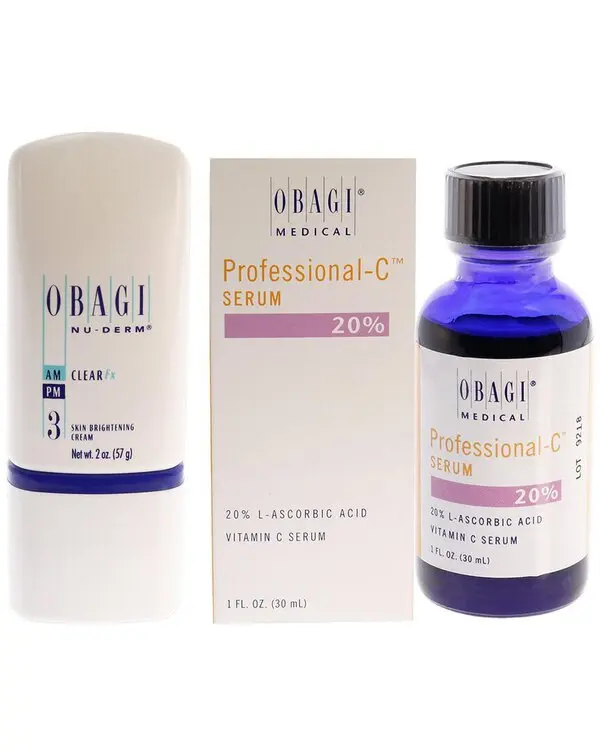 Buy OBAGI Nu Derm Clear Fx Cream & Professional-c 20 Percent Vitamin C ...