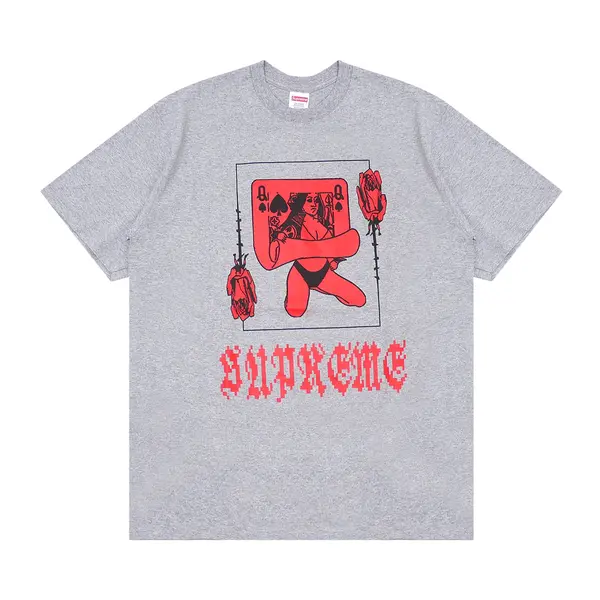 Supreme Queen Tee 'heather - Grey