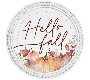 SINCERE SURROUNDINGS 14' Hello Fall Beaded Art
