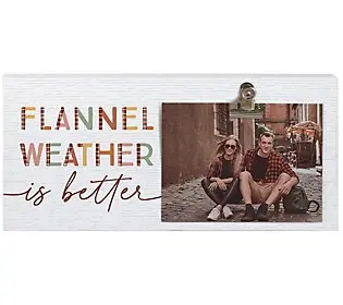 SINCERE SURROUNDINGS 12' Flannel Weather Pictur E Clip