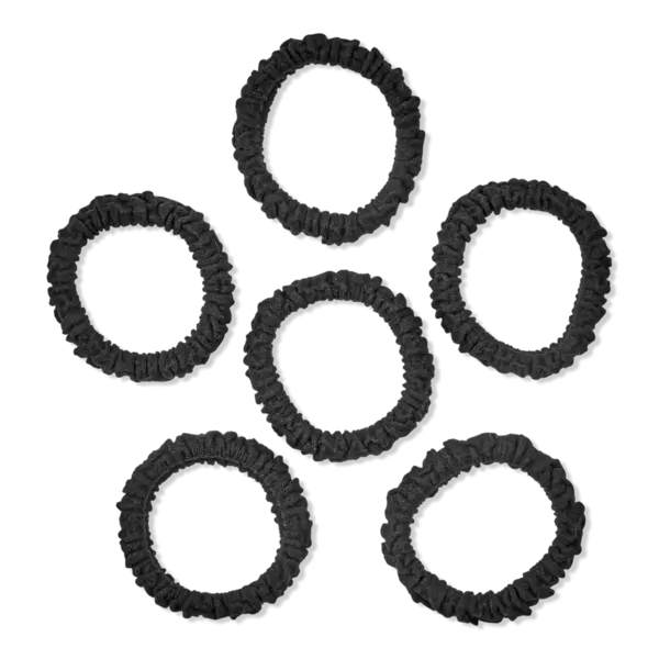 SCUNCI Play Hybrid Ponytailers 6-pack