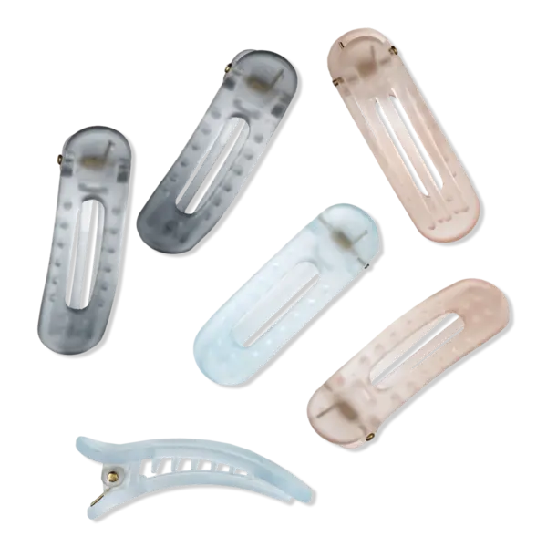 SCUNCI Prep Salon Hair Clips 6-pack