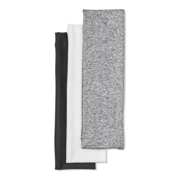 SCUNCI Activewear Headwraps 3pk