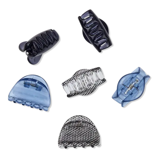 SCUNCI Play Small Claw Clips 6-pack