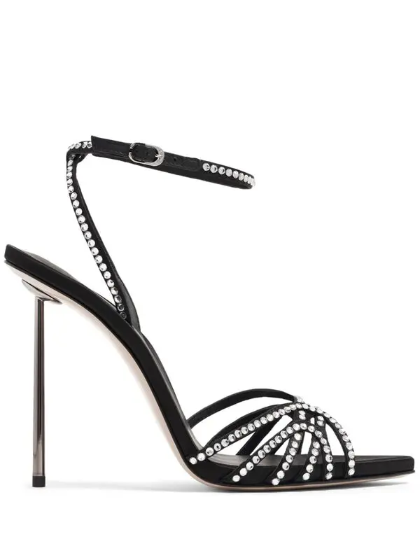 LE SILLA Bella Duchess Crystal-embellished Sandals