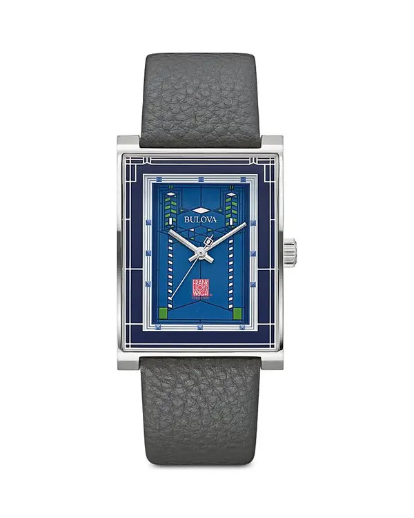 Bulova Frank Lloyd Wright Robie House 30.5mm Watch
