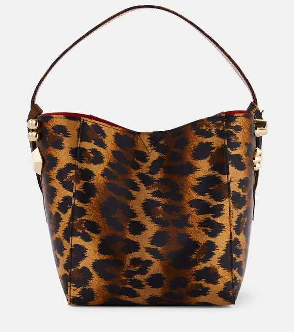 CHRISTIAN LOUBOUTIN Cabachic Mini Bucket Bag - Multicoloured