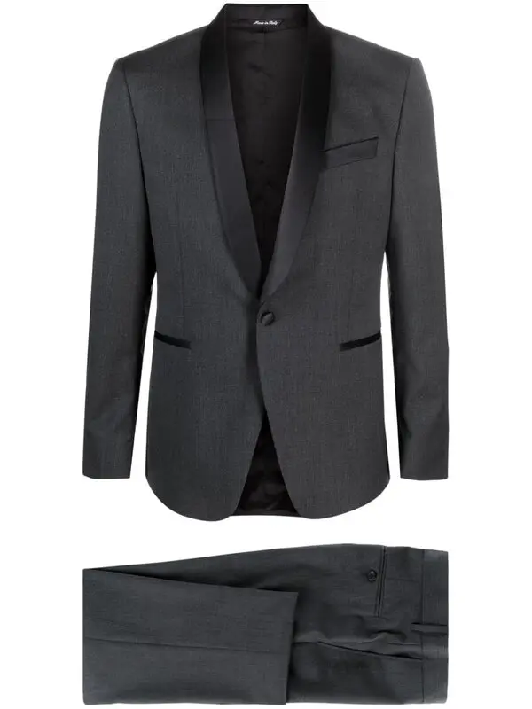 REVERES 1949 Single-breasted Three-piece Dinner Suit