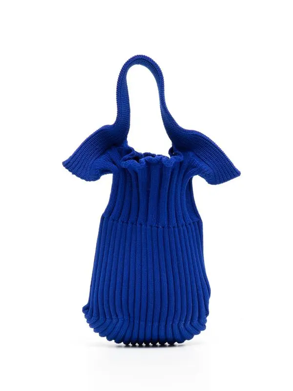 Cfcl Fluted Top-Handle Bag - Blue | Editorialist