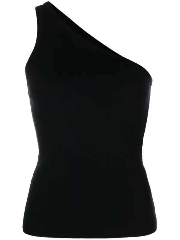 AGOLDE One-shoulder Tank Top - Black