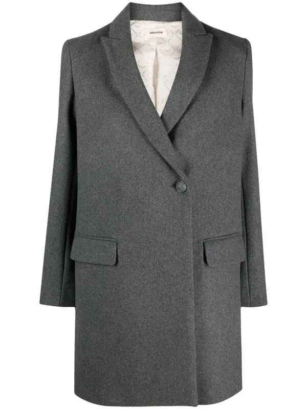 Zadig&Voltaire Double-breasted Coat - Grey